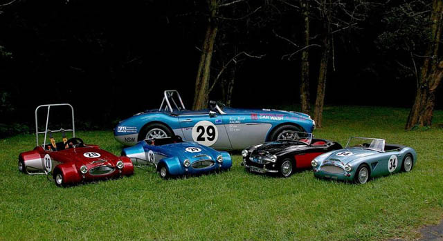 Half-size Sports Cars that are almost Identical to the Real Car